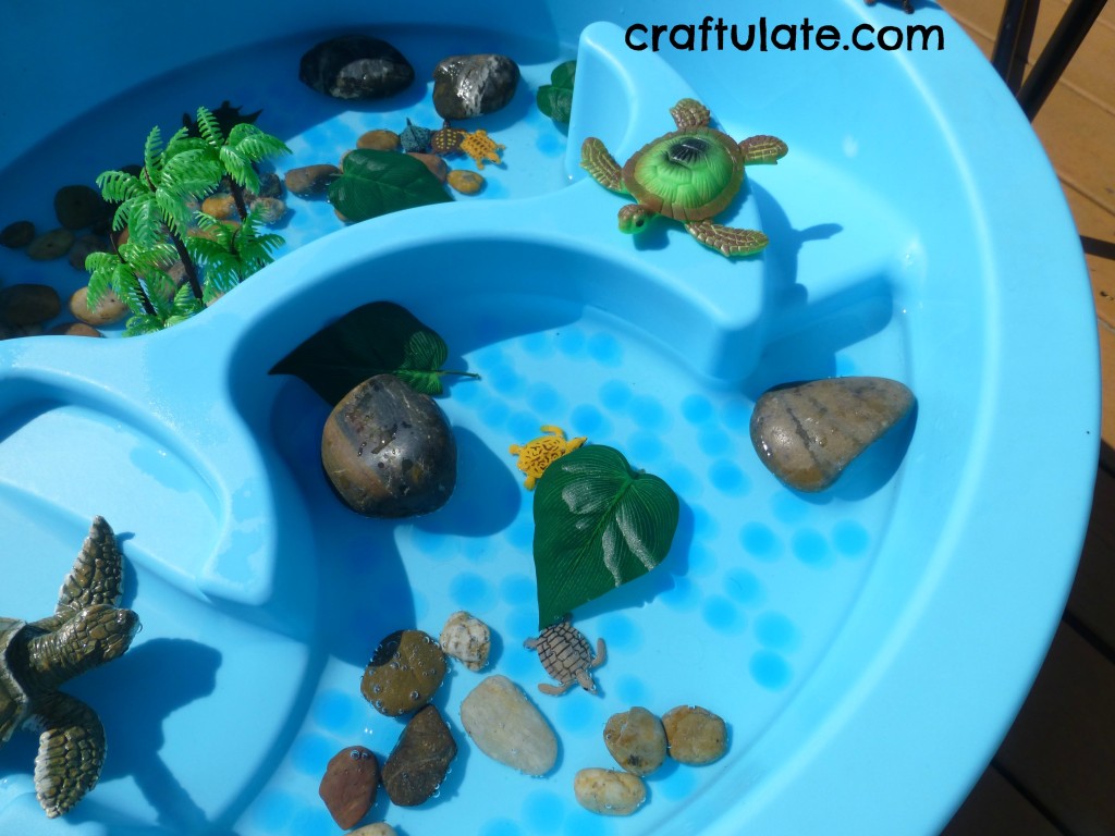 Turtle Themed Water Table - Craftulate
