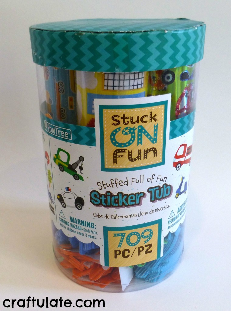 Transportation Sticker Fun