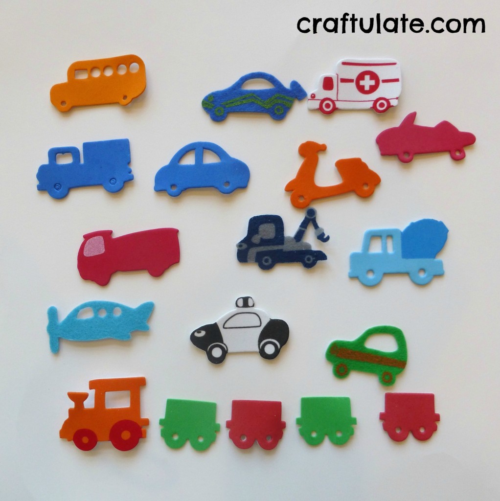 Transportation Sticker Fun