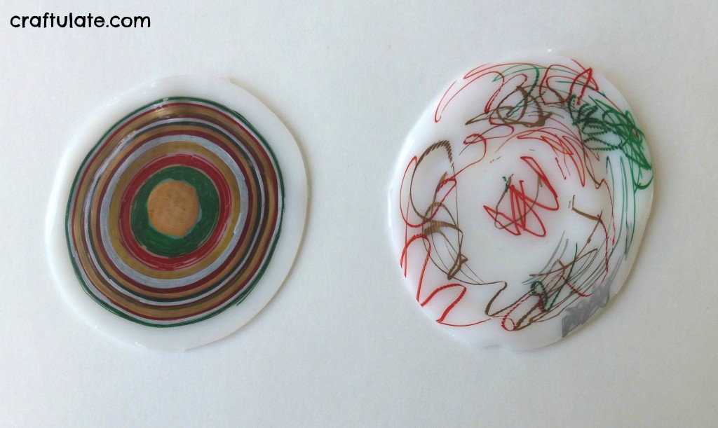 Melted Plastic Cup Ornaments - Craftulate