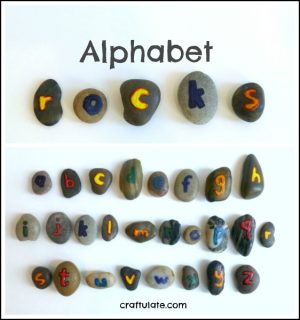 Alphabet Rocks – Craftulate