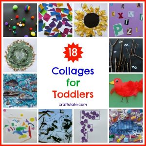 18 Collages for Toddlers – Craftulate