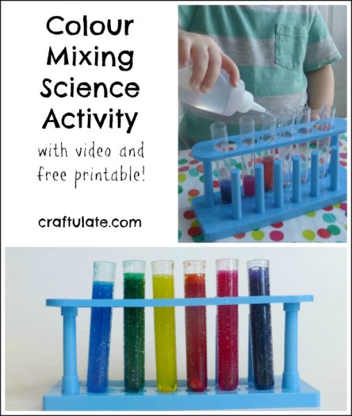 Colour Mixing Science Activity – Craftulate