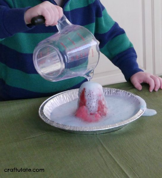 Classic Play Dough Volcano Activity – Craftulate
