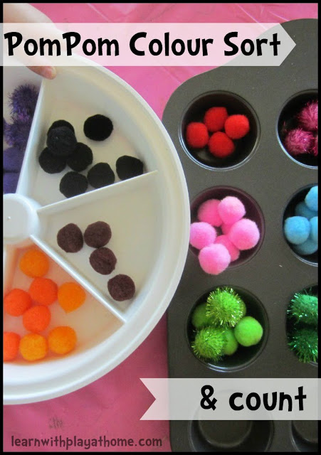 Math Activities with Pom Poms – Craftulate
