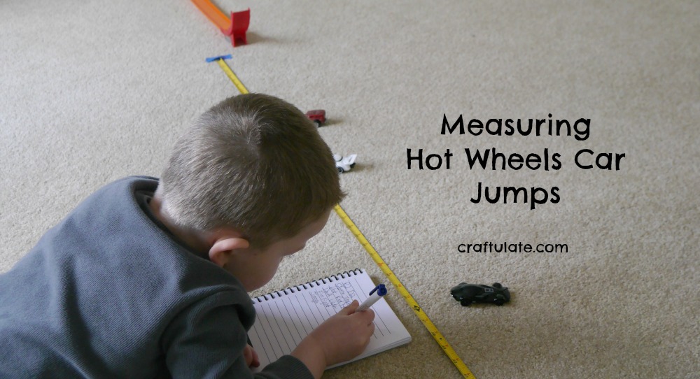 Measuring Hot Wheels Car Jumps - Craftulate