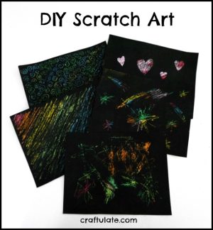 DIY Scratch Art – Craftulate