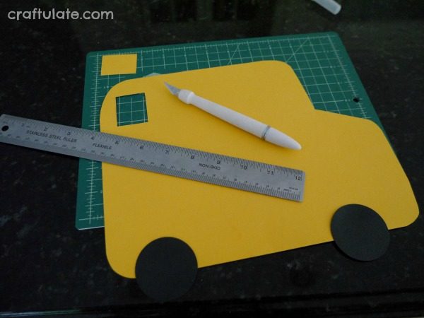 School Bus Friends Craft - Craftulate