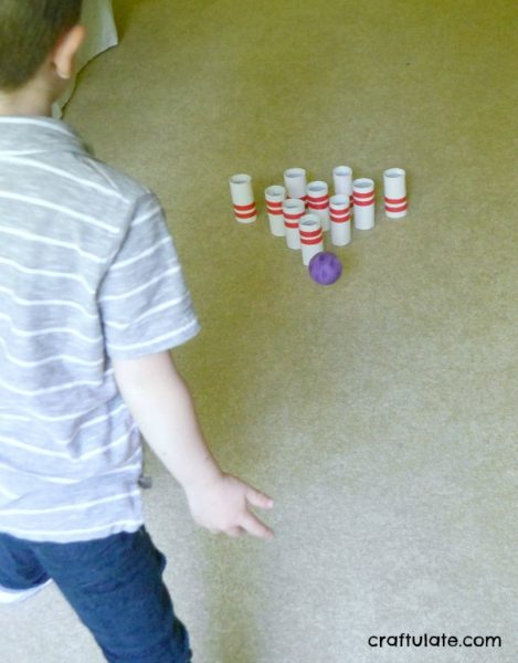 Cardboard Tube Bowling Game – Craftulate
