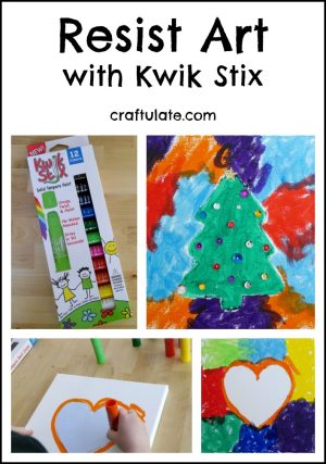 Resist Art with Kwik Stix – Craftulate