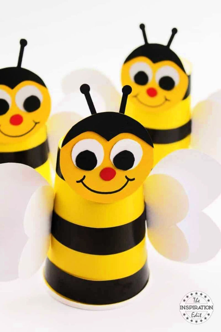 30 Bee Crafts for Kids: Bumble Bee Craft and Art Ideas