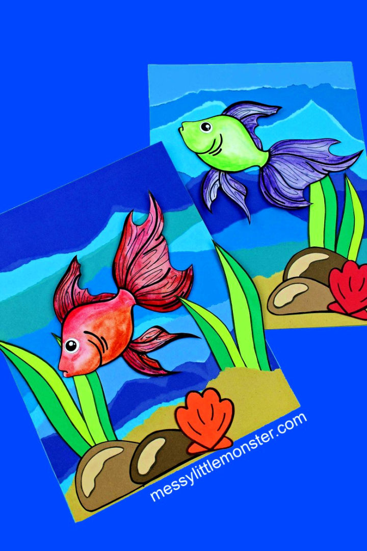 25 Fun Ocean Crafts and Art for Kids of All Ages - Craftulate