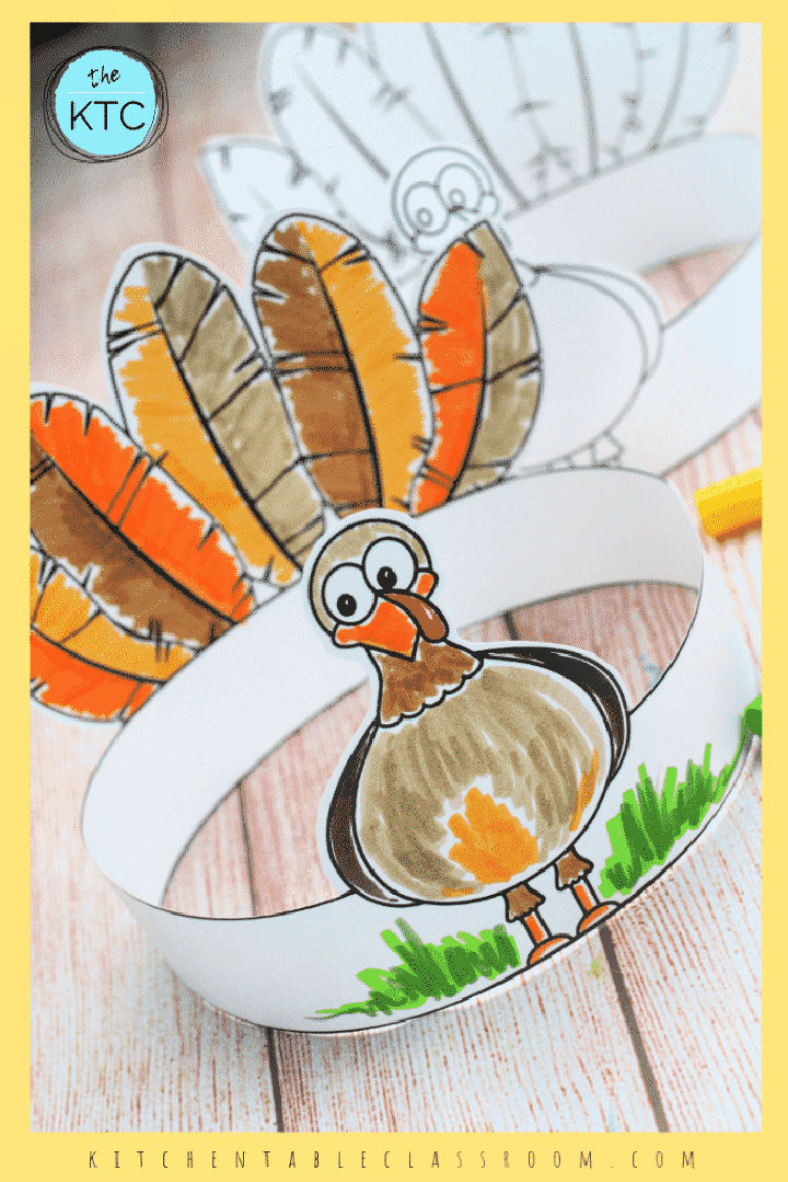 25 Printable Thanksgiving Crafts for Kids - Craftulate