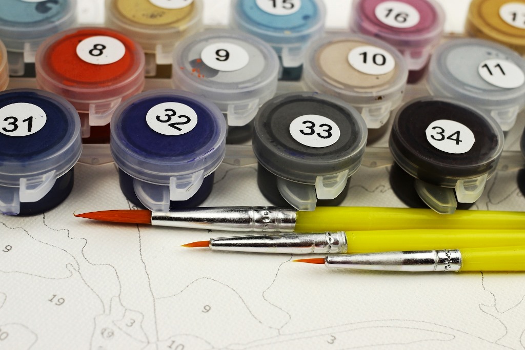 Developing Creativity in Kid's Rooms with Paint by Numbers - Craftulate