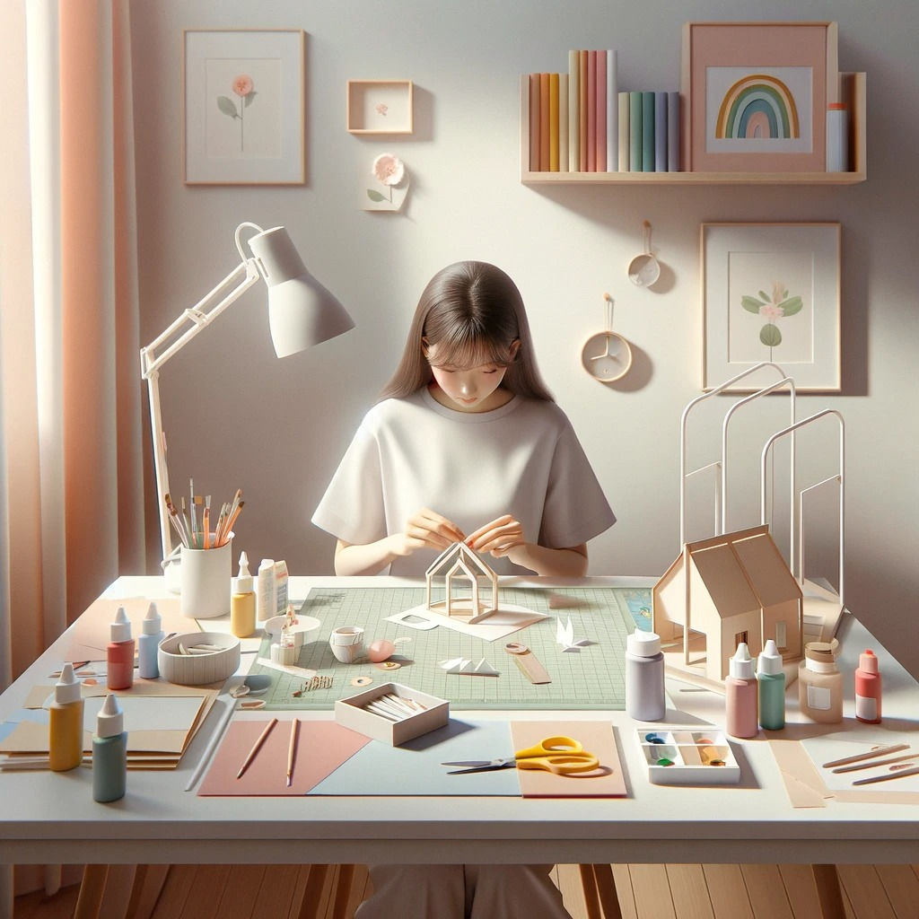 Student's Creativity in Creating Their Own Crafts