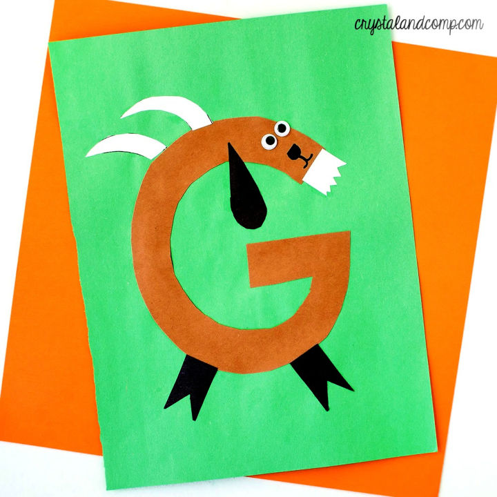 17 Letter G Crafts and Activities for Preschoolers - Craftulate