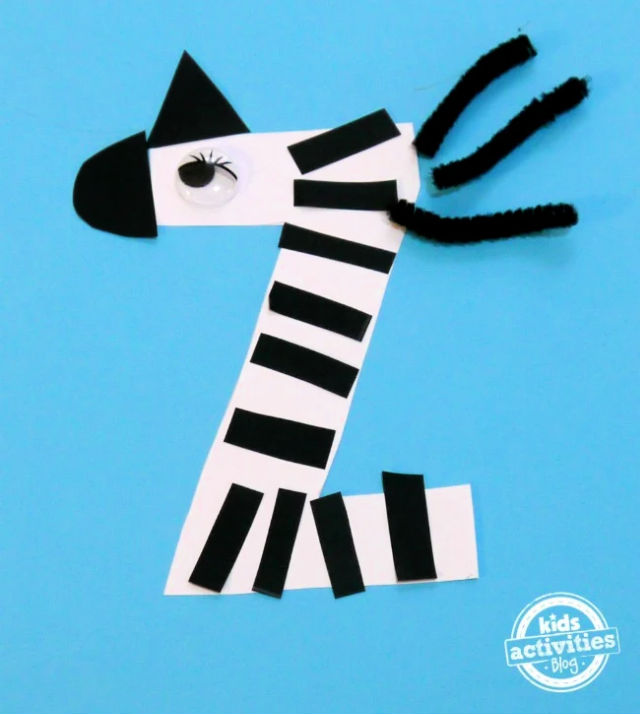 15 Letter Z Crafts and Activities for Preschoolers - Craftulate