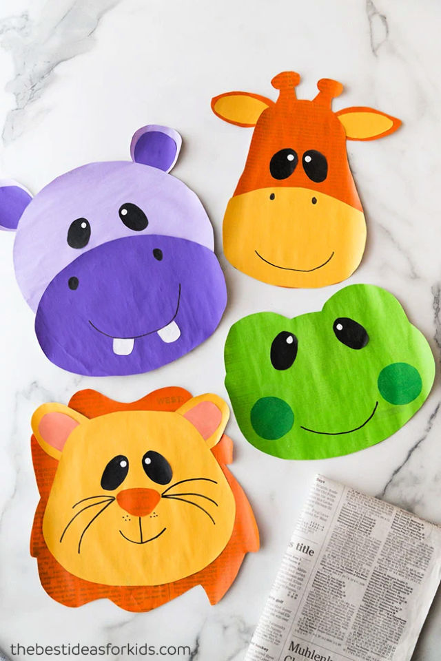25 Easy Animal Crafts for Kids of All Ages - Craftulate
