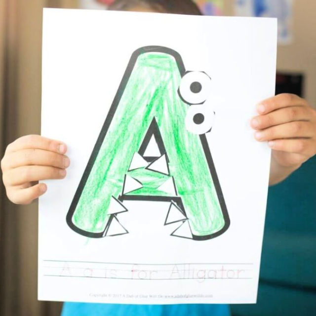 20 Letter A Crafts and Activities for Kids for All Ages - Craftulate