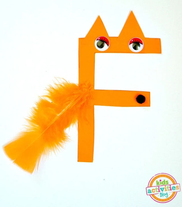 20 Letter F Crafts and Activities for Preschoolers - Craftulate