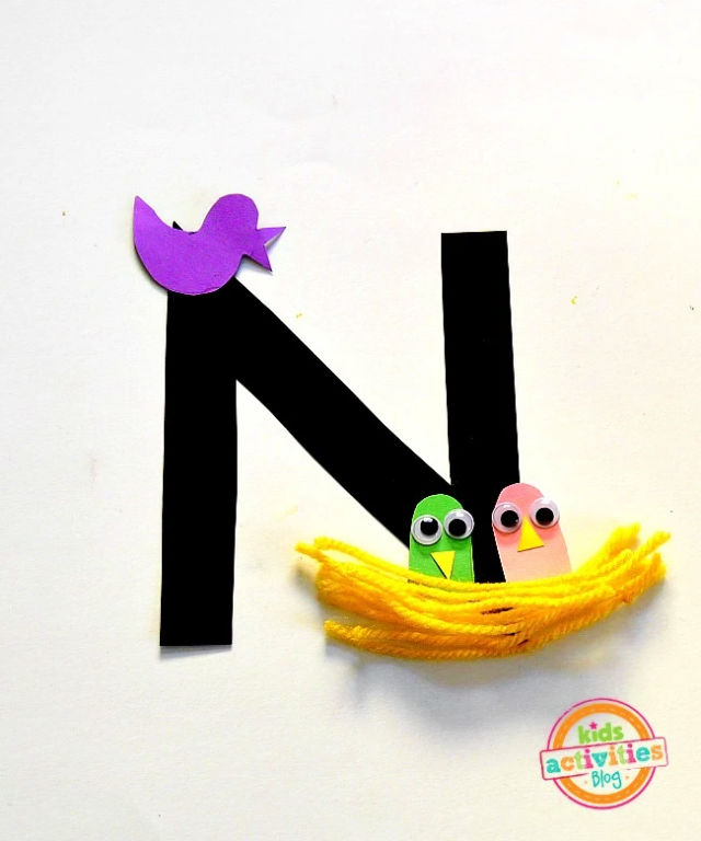 15 Letter N Crafts and Activities for Preschoolers - Craftulate