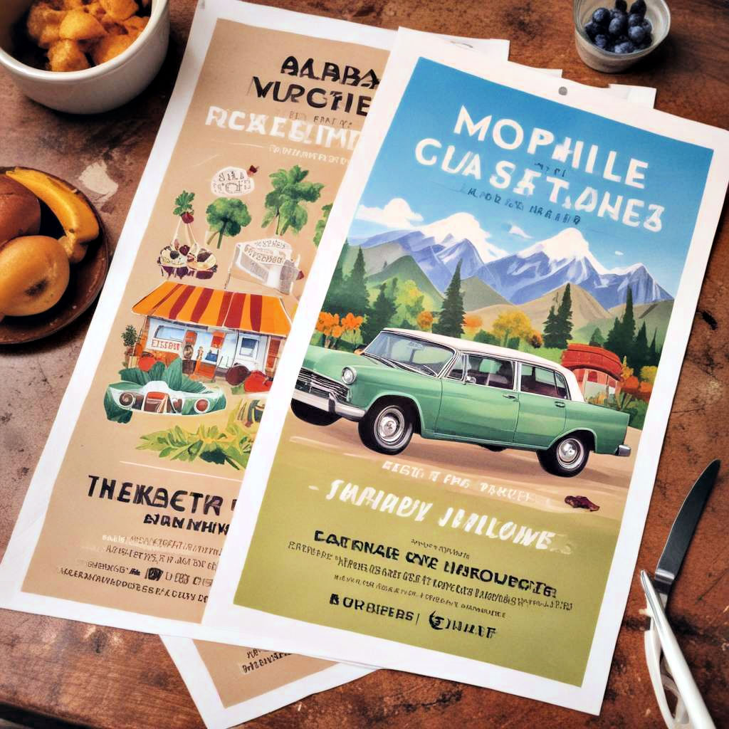 Food Truck Frenzy: Poster Ideas for Mobile Culinary Adventures - Craftulate