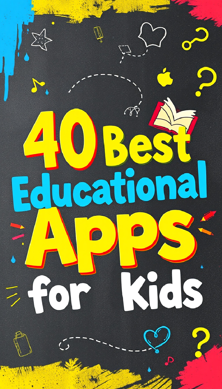 40 Best Educational Apps for Kids to Start Learning - Craftulate