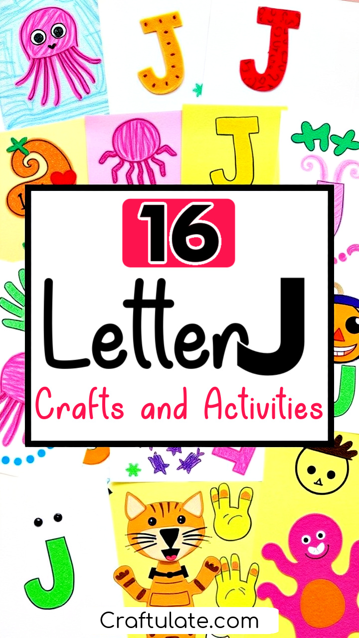 16 Letter J Crafts and Activities for Preschoolers - Craftulate