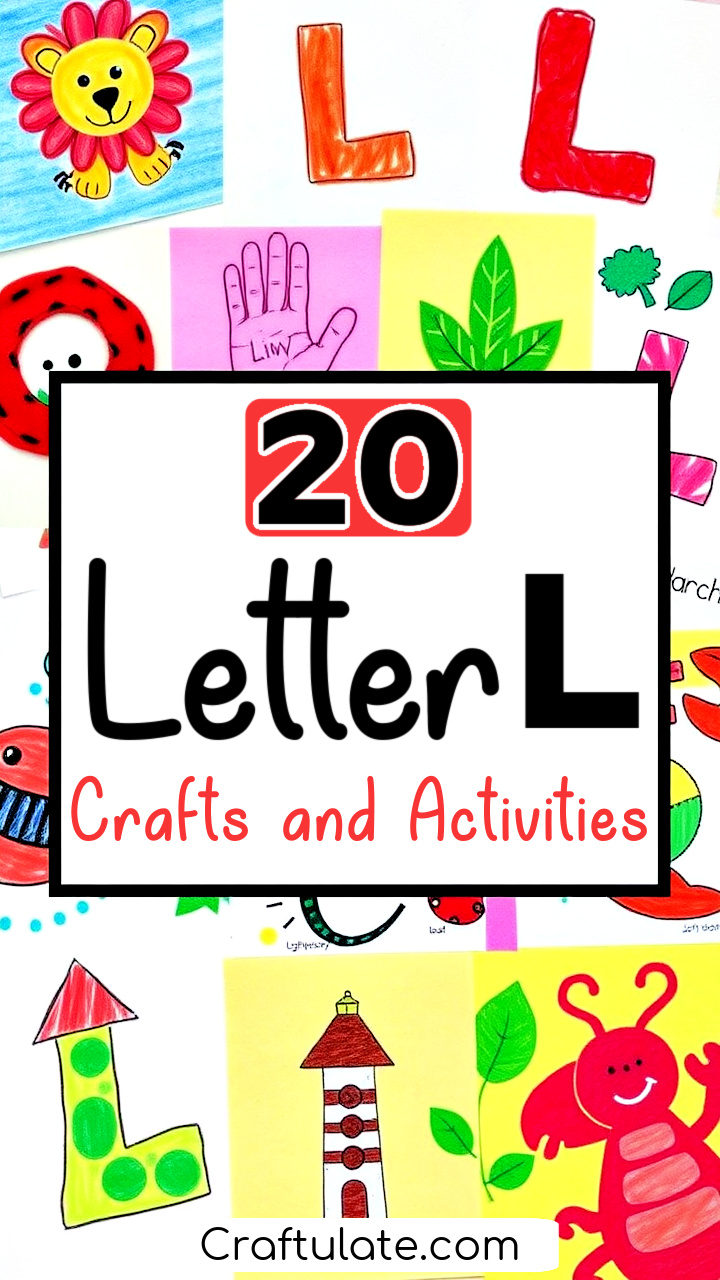 20 Letter L Crafts and Activities for Preschoolers - Craftulate