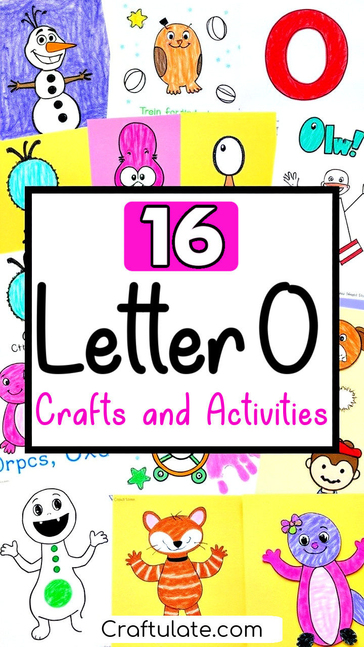 16 Letter O Crafts and Activities for Preschoolers - Craftulate