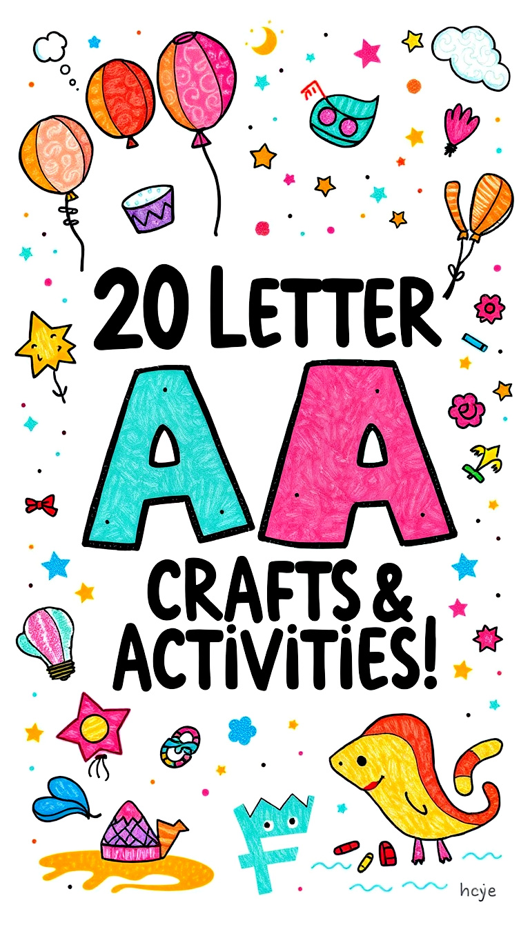 20 Letter A Crafts and Activities for Kids for All Ages - Craftulate